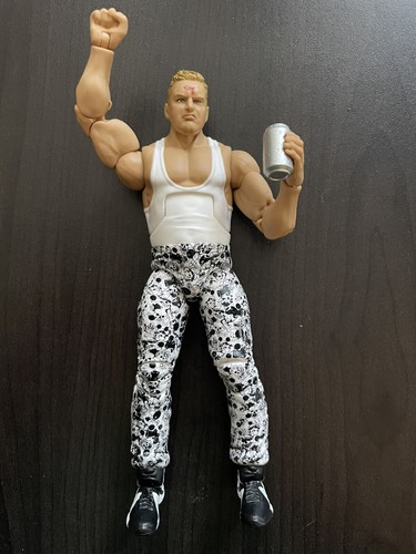 Custom Mattel WWE ECW Elite Collection 111 Sandman Bleeding Action ...