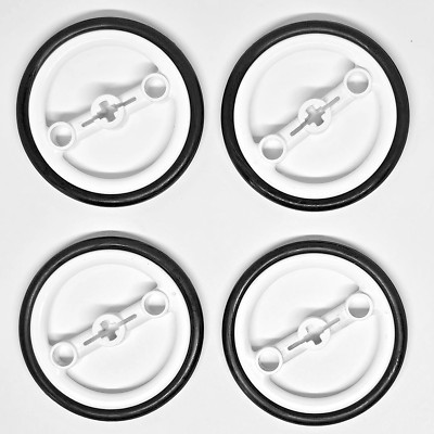 LEGO Large Pulleys with Rubber Belt (technic,tire,wheel,wegde,pulley ...