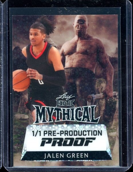 2024 Leaf Exotic Mythical Proof Cyclops Circles Jalen Green Rc (1/1) | eBay