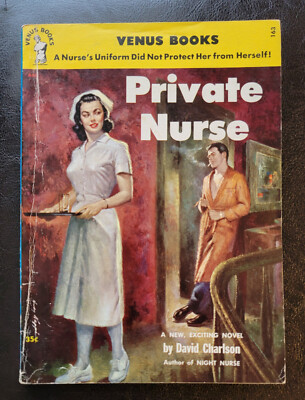 Private Nurse David Charlson Venus Books No. 163 PBO RARE sleaze Rudy ...