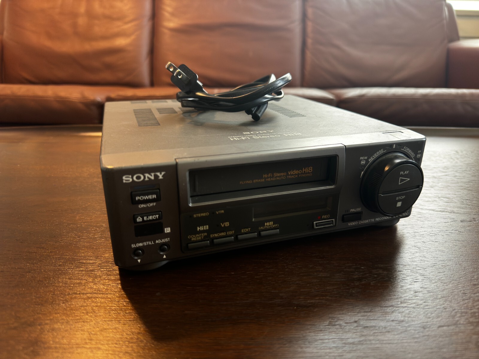 SONY EV-C100 Hi8 Video8 8mm Video 8 HiFi Stereo Player Recorder VCR ...