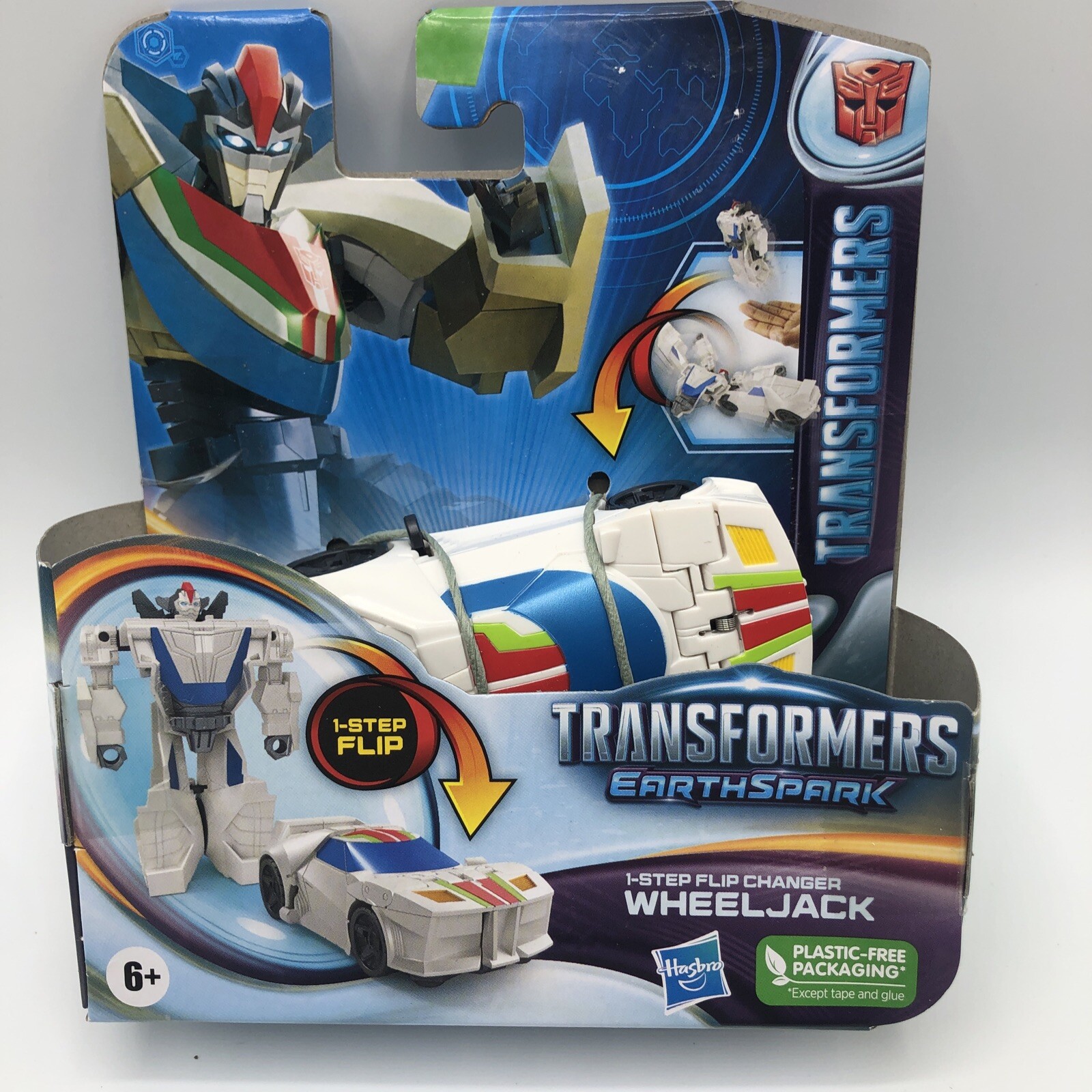 Transformers EarthSpark 1-Step Flip Changer EarthSpark Wheeljack ...