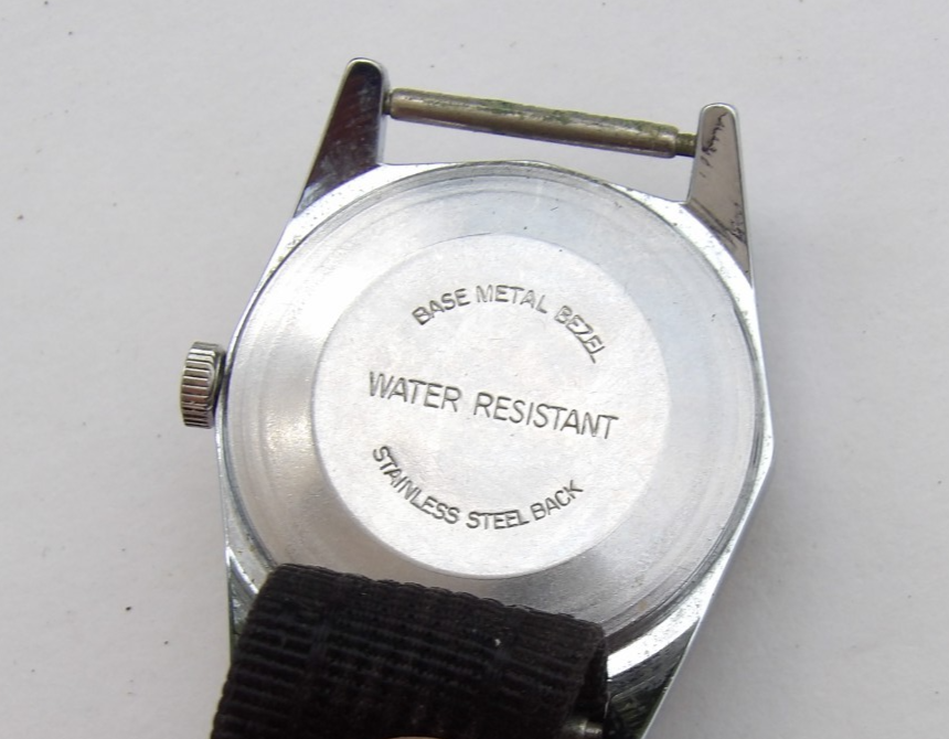 ORIGINAL vintage BSA CUB SCOUTS wristwatch TIMEX WIND UP + DATE yellow ...