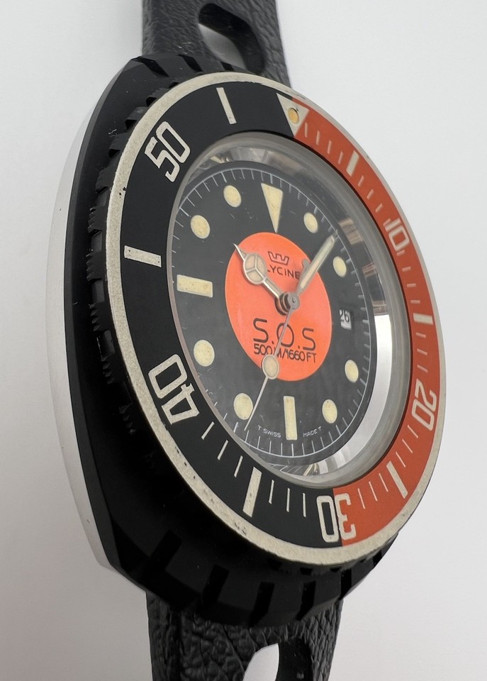 Glicyne 500m S.O.S Diver Tool Watch Ref. 313.241 For Strumenti Ottici ...