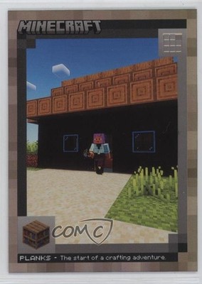 2024 Panini Minecraft Crafting Chronicles Iron /475 Planks #102 0bi1 | eBay