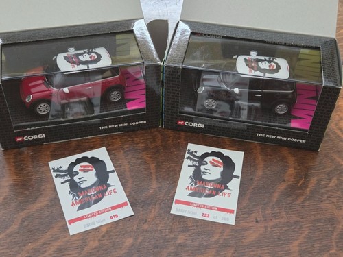MADONNA - AMERICAN LIFE 2003 UK PROMO RED & BLACK MINI COOPER CORGI ...