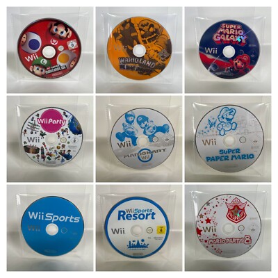 Nintendo Wii Games DISC ONLY - GREAT Selection - ALL PAL REGION - ALL ...