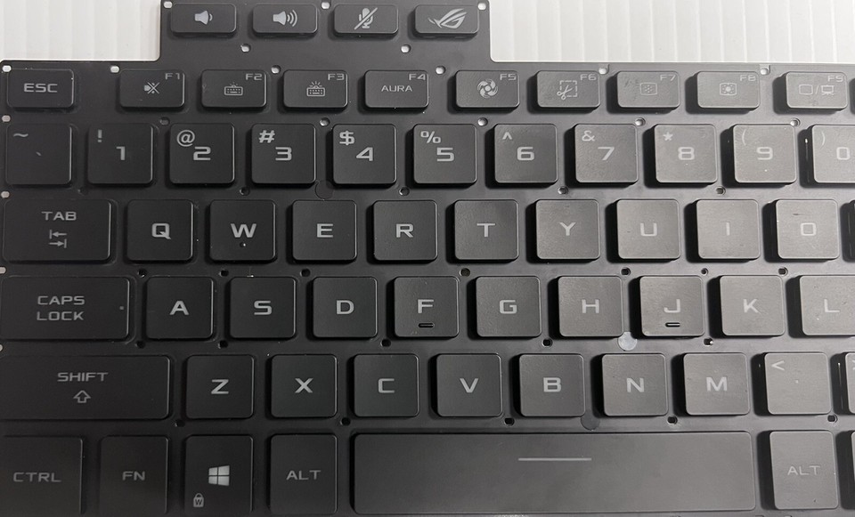 Asus ROG Zephyrus G15 M16 REPLACEMENT KEYBOARD KEYS KEYCAPS GA503 ...