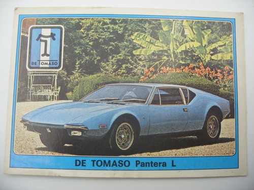 album PANINI 1977 SUPER AUTO Voiture Immage Vignette Sticker n°107 DE ...