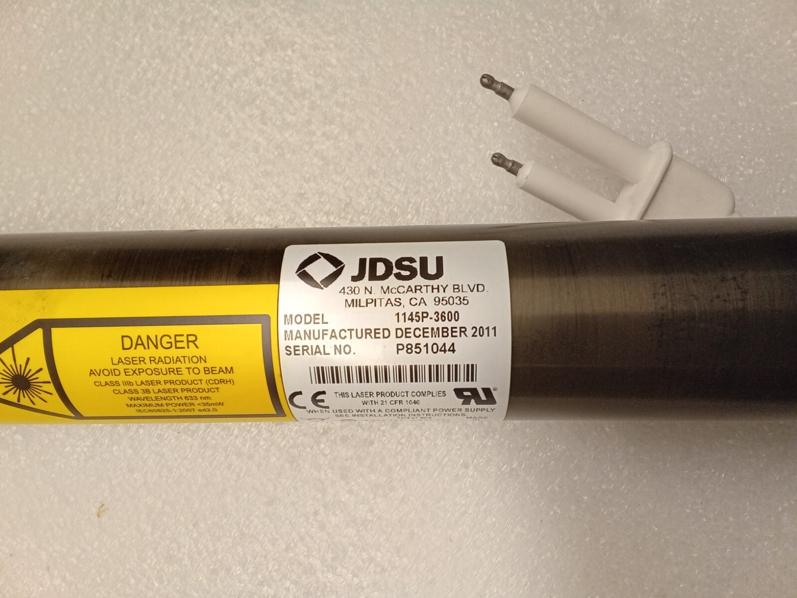 JDS Uniphase Laser Model 1145P for sale online | eBay