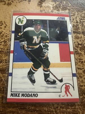 1990-91 Score #120 Mike Modano Rookie Card RC Minnesota North Stars ...