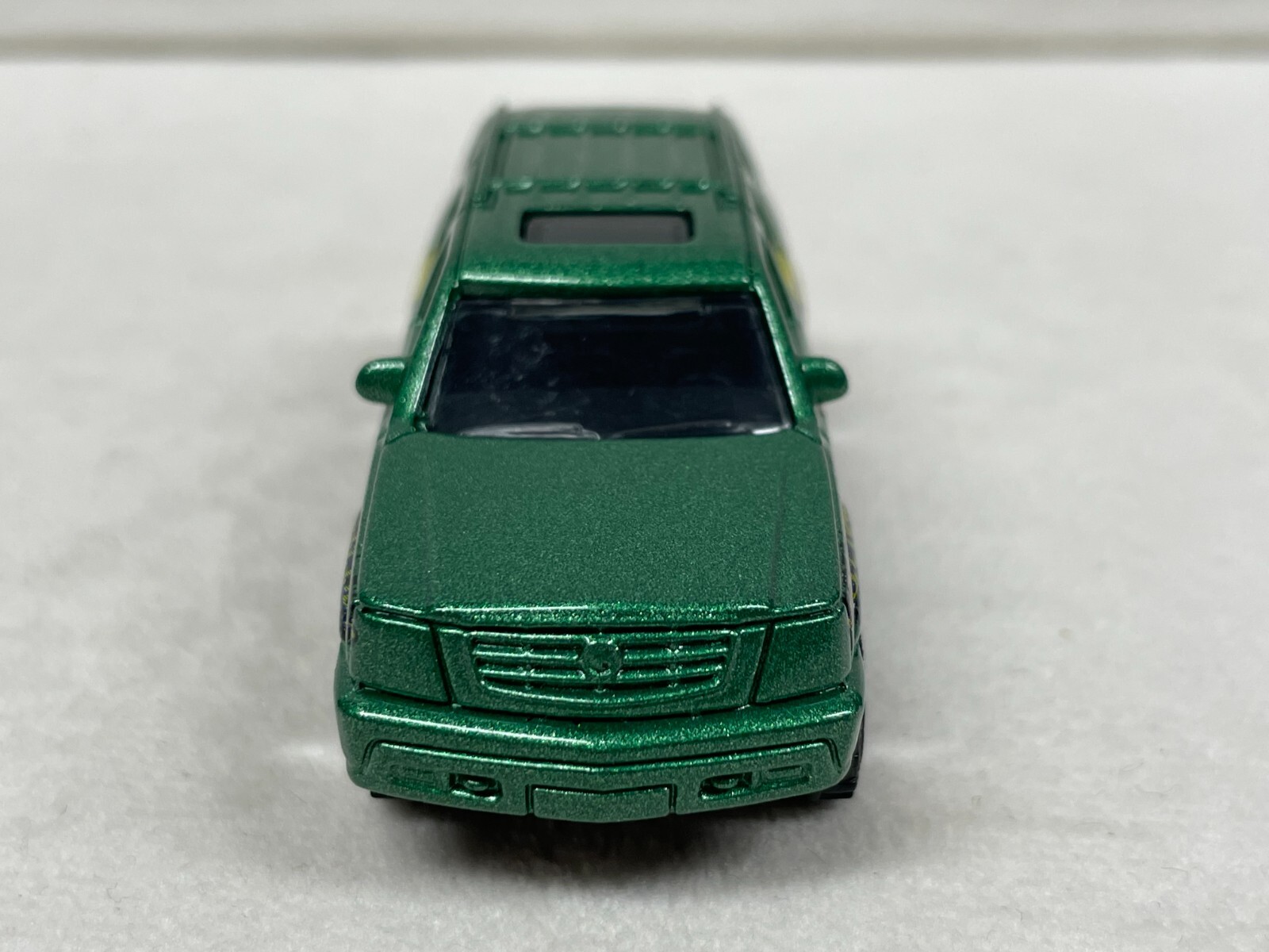 MATCHBOX MBX CADILLAC ESCALADE LOOSE 2003 GREEN LANTERN FROM JUSTICE ...