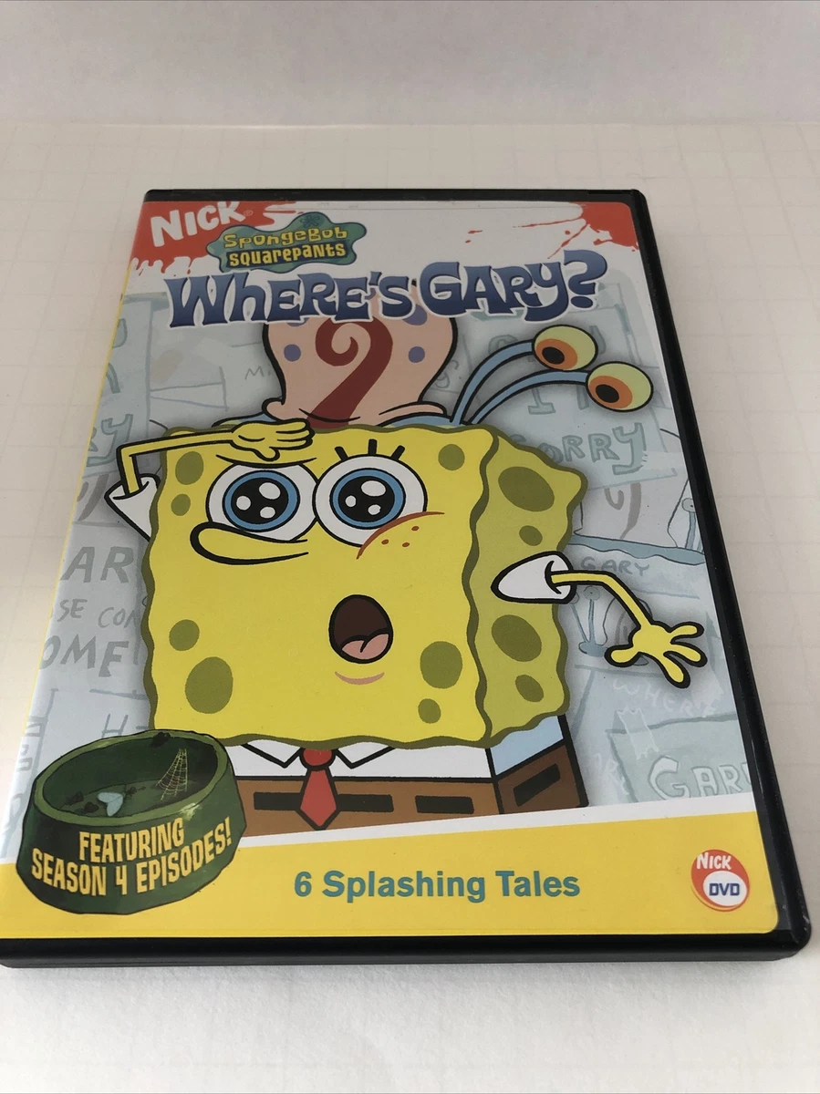 Spongebob Wheres Gary Dvd