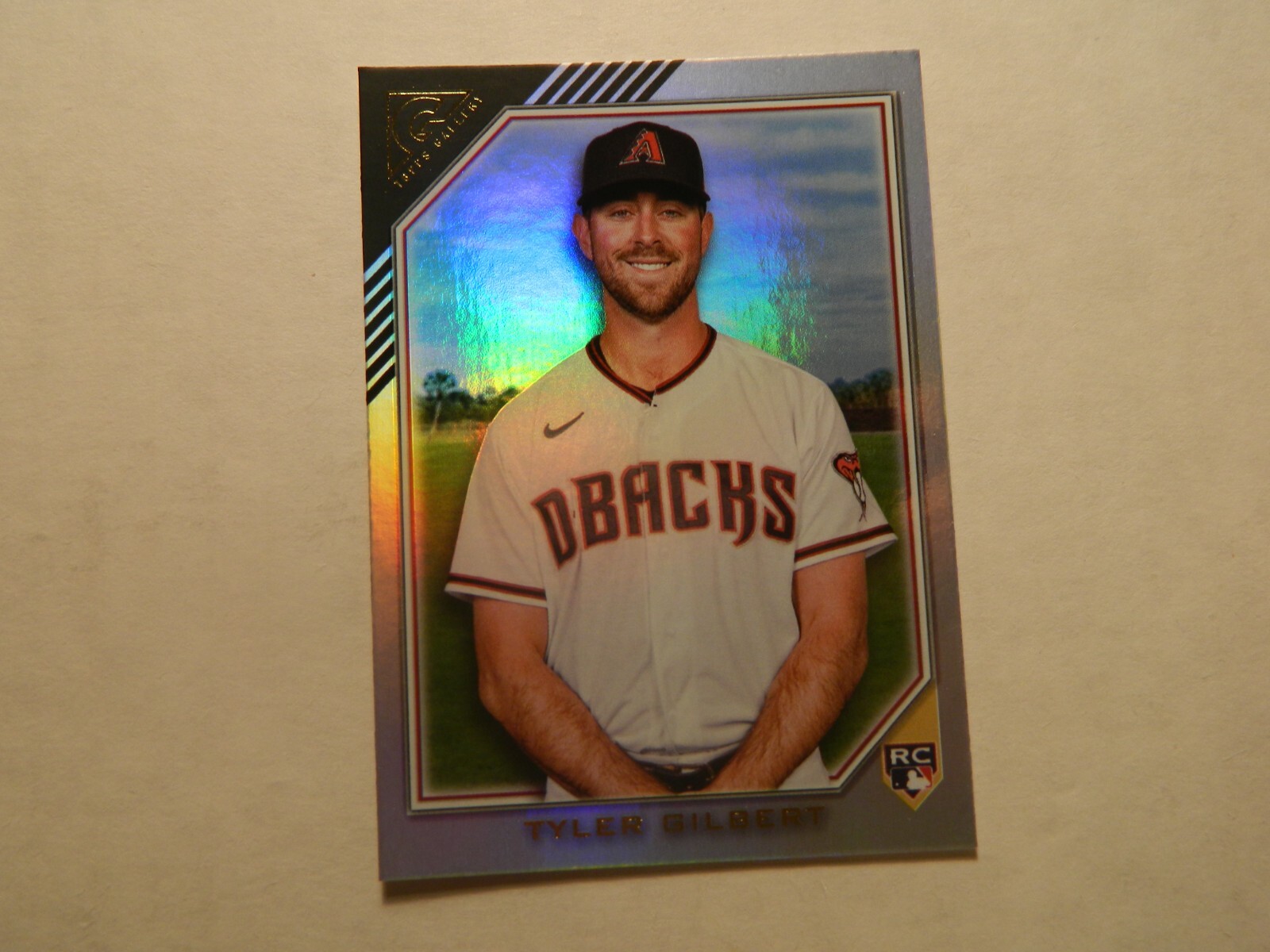 2022 Topps Gallery Rainbow Foil Rookie Card of Tyler Gilbert ...