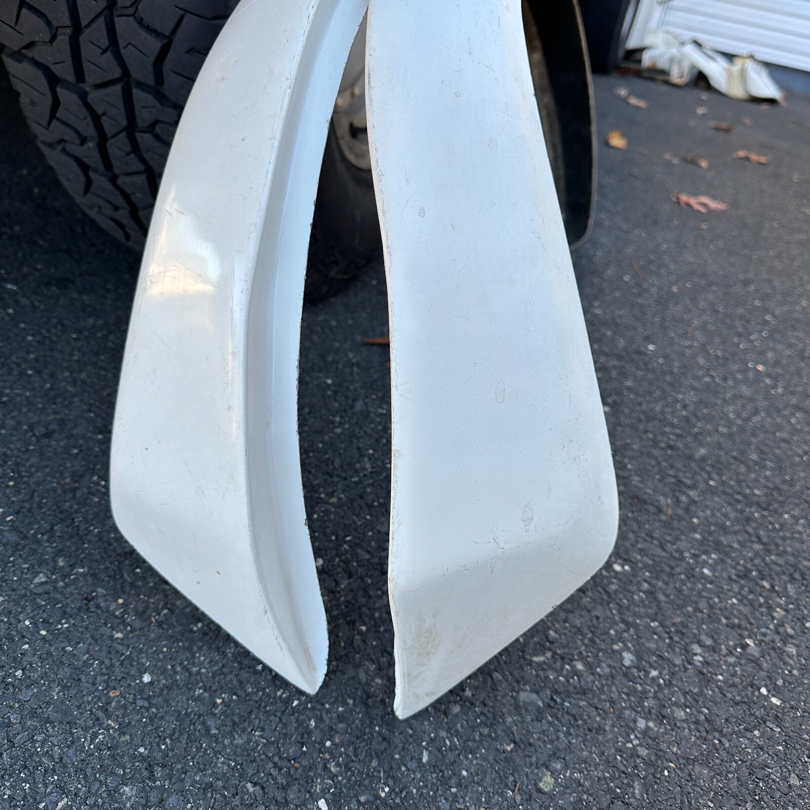75-91 Ford Van Fiberglass REAR Fender Flares E150 E250 E350 Econoline ...