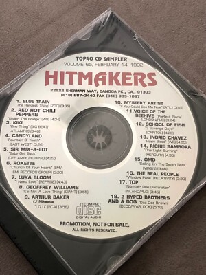 Hitmakers, Top 40 CD Sampler, Vol. 65, Feb 14, 1992 Top 40 Sampler ...