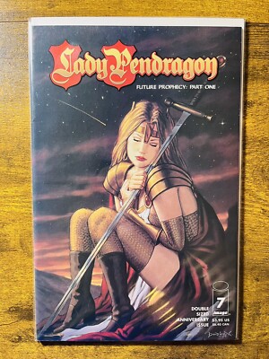 LADY PENDRAGON 7 GORGEOUS DORIAN CLEAVENGER COVER IMAGE COMICS 1999 | eBay