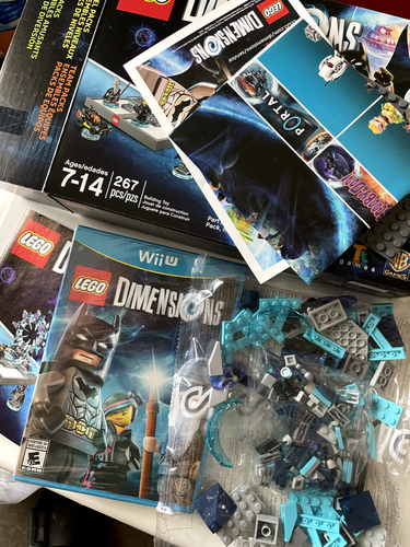 LEGO Dimensions Nintendo Wii U 2015 Batman Wizard Factory Sealed Game w ...
