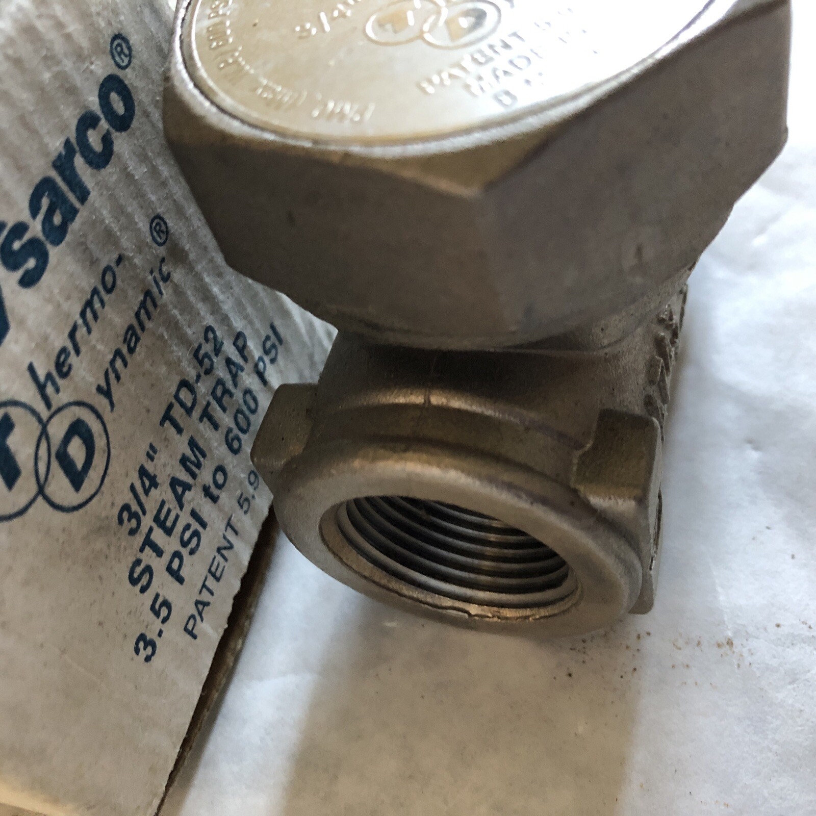 SPIRAX SARCO 3/4” TD52,B.M. 54531C Thermo dynamic steam Trap,BL | eBay