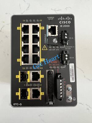 New Sealed Cisco IE-2000-8TC-G-B Industrial Ethernet Switch FedEx or ...