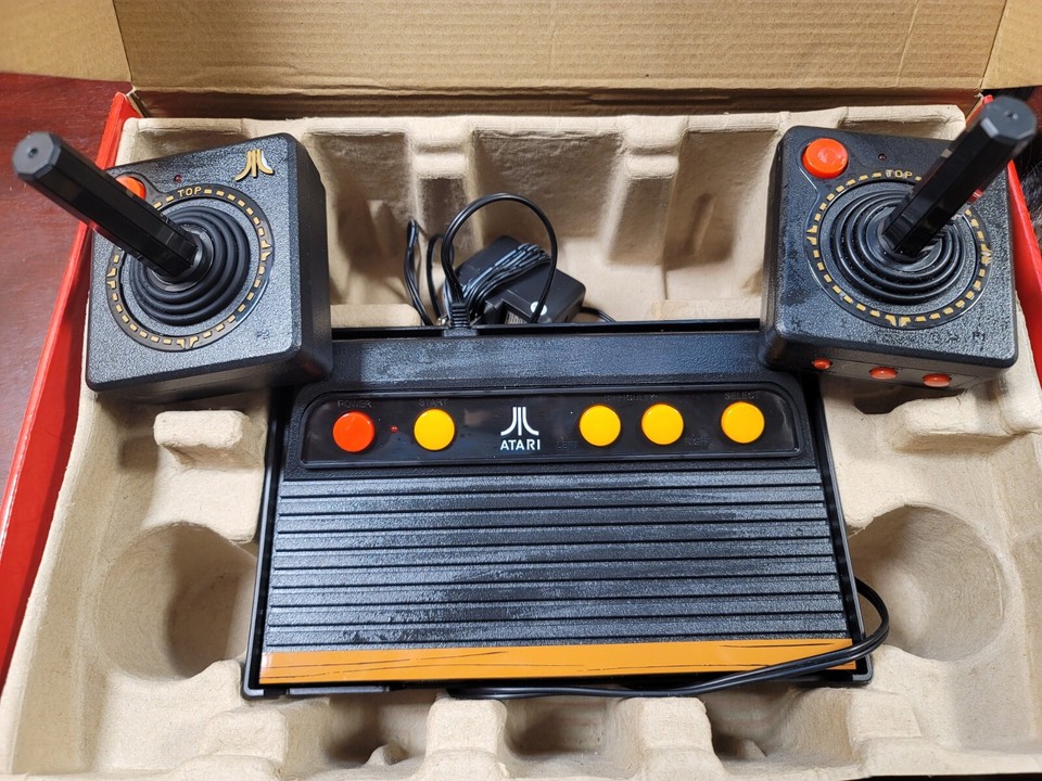 Atari Flashback 6 Classic Game Console - Black/Orange | eBay