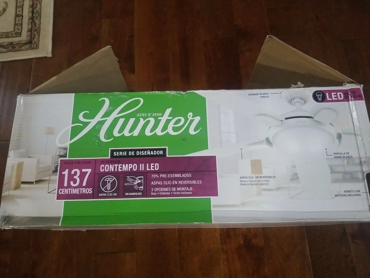 Hunter Contempo Ii Ceiling Fan Installation | Shelly Lighting