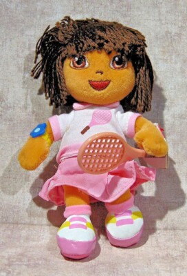 TY Beanie Babies ~ Dora the Explorer ~ Let's Play Tennis ***MWMT*** | eBay