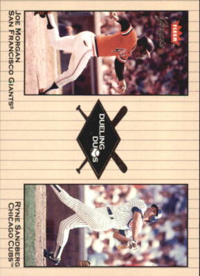 2002 Greats of the Game Dueling Duos #14 J.Morgan R.Sandberg - NM-MT | eBay