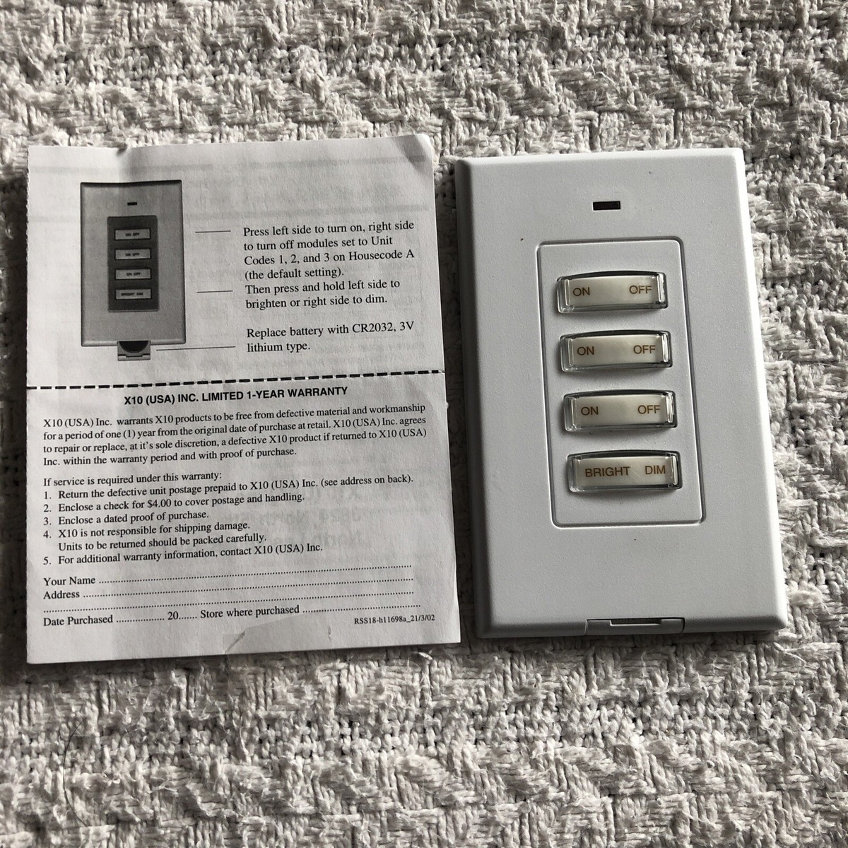 X10 Wireless Wall Switch How To Control X10 Devices With Amazon Echo