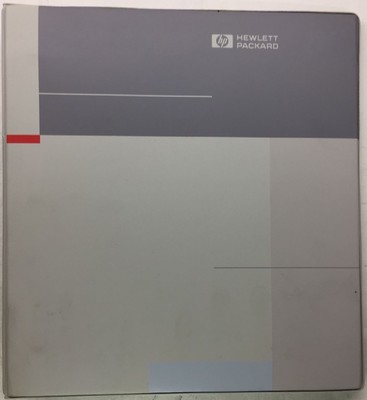 HP 8590L Spectrum Analyzer Calibration Guide P/N 08590-90219 | eBay