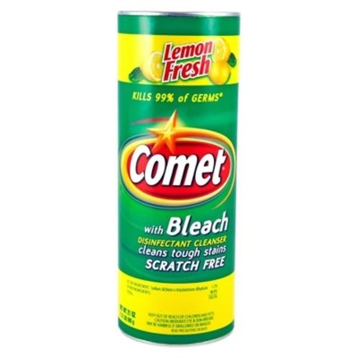 Comet 21 oz. All Purpose Abrasive Powder Cleaner with Bleach, Lemon | eBay