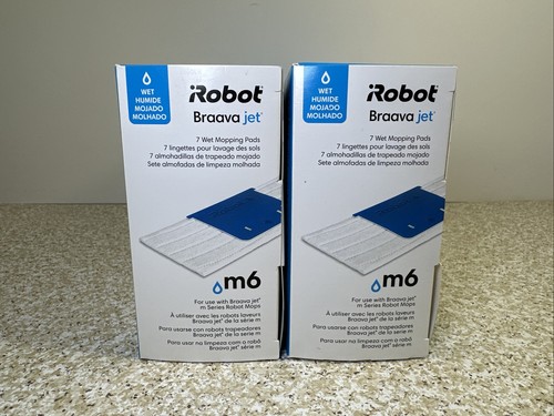 iRobot Braava Jet M Series Robot Wet Mop Lot of 2 Boxes (14) Cleaning ...