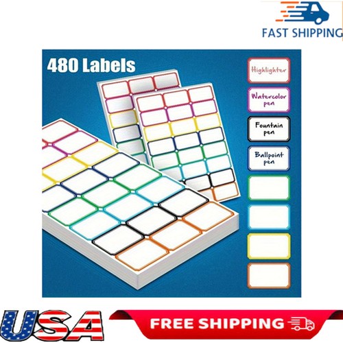 480Pcs Small Colorful Handwritten Price Stickers Versatile Product ...