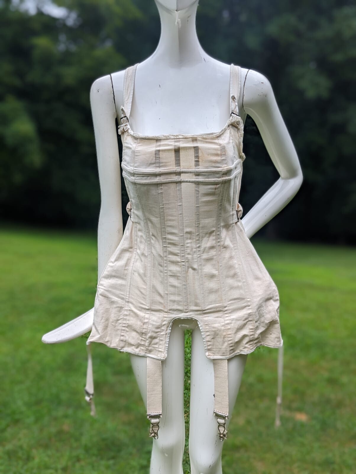 UNUSUAL EDWARDIAN BONED FULL BODY BUST ENHANCING CORS… - Gem