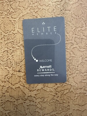Marriott Rewards Elite Member Hotel Room Key Card. - Rare | eBay