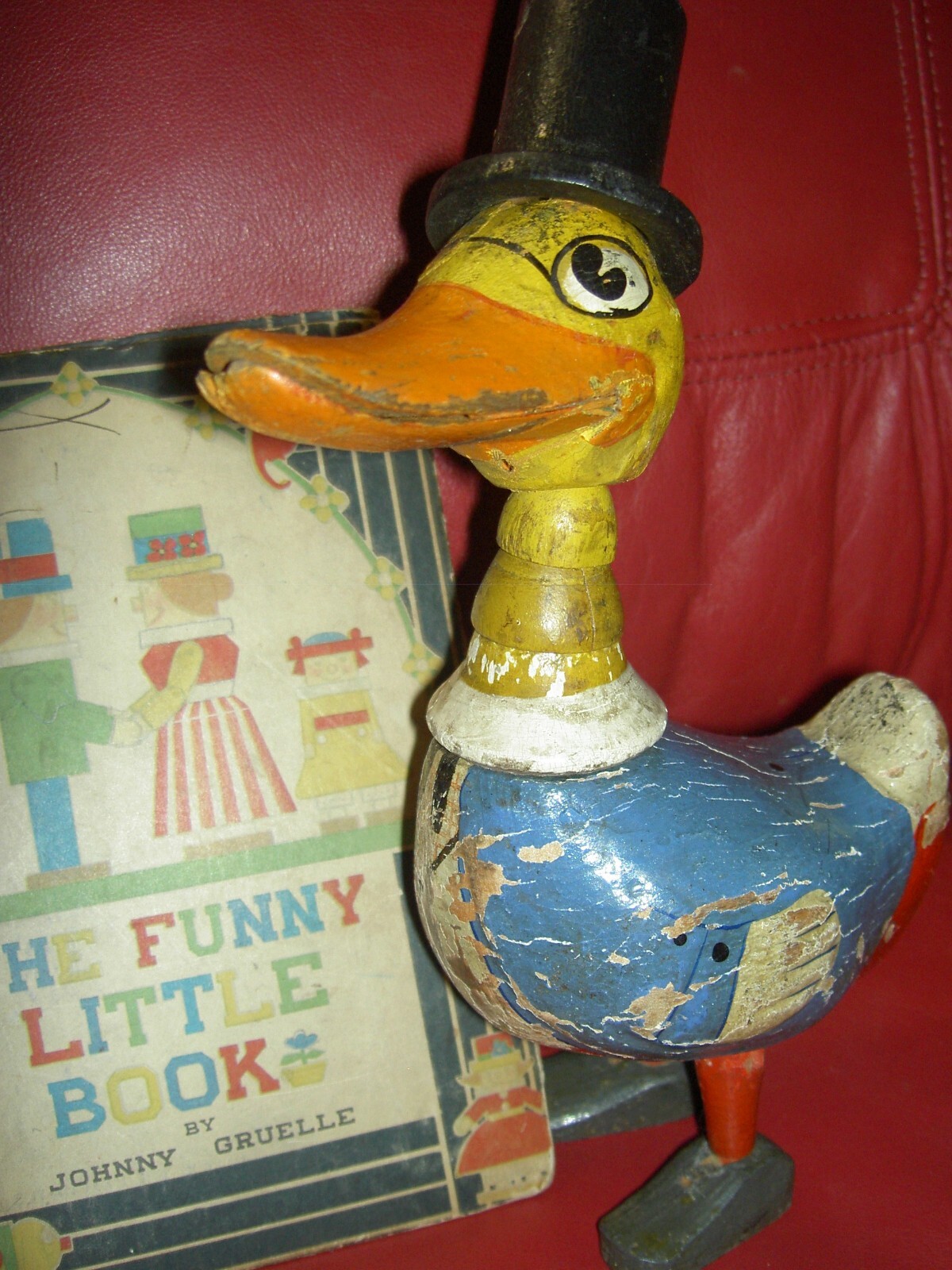 Schoenhut DANNY DADDLES duck Volland/Gruelle c1916 large jointed ...