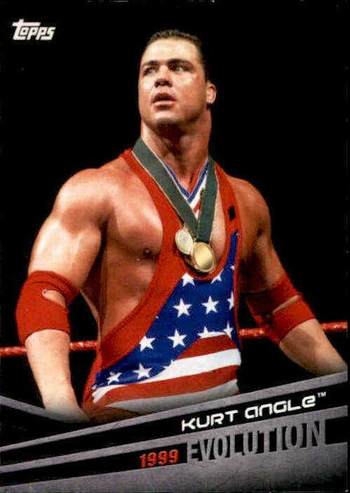 Kurt Angle 2018 Topps WWE Evolution Card #E-30 | eBay