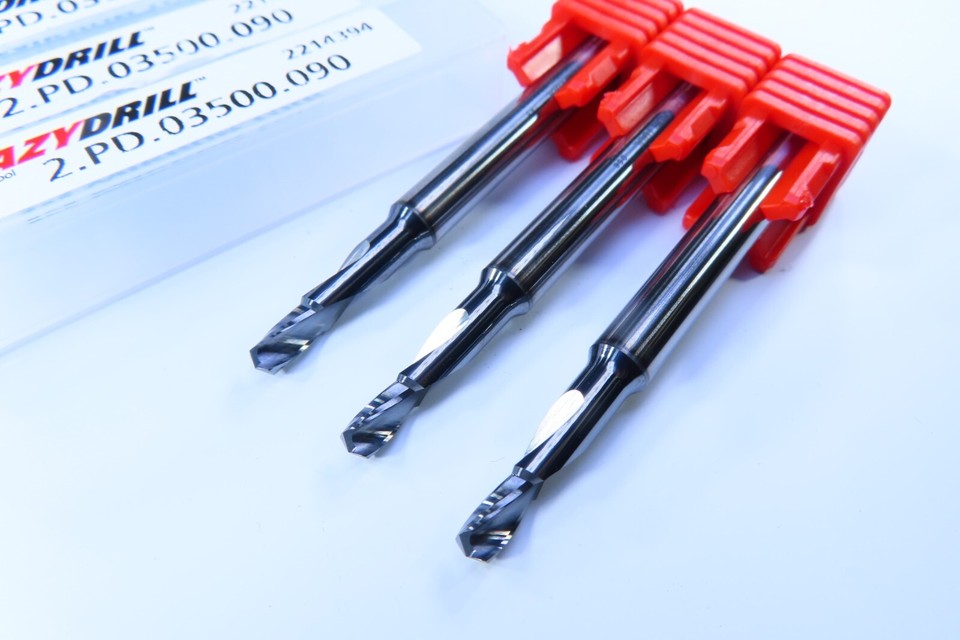 LOT ( 3 ) NEW MIKRON TOOL CRAZYDRILL .1378" COOL PILOT SOLID CARBIDE PILOT DRILL | eBay