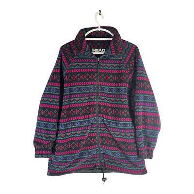 Vintage Head Ski Wear Men's Coat Large Nordic Southwest Fleece Full Zip ...