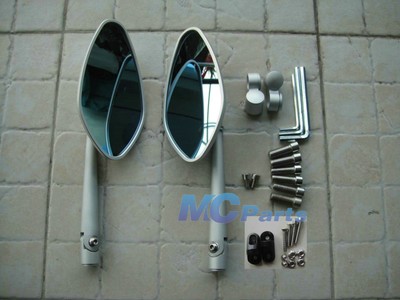 Aluminum Rear Side Mirrors Block Plates Black For Yamaha YZF R1 09-11 ...