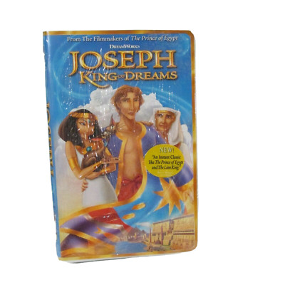 2000 Dreamworks Joseph King of Dreams VHS MovieNew & Factory Sealed ...