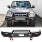 Fit 1998-2011 Ford Ranger Front or Rear Bumper W/Winch Plate & LED ...