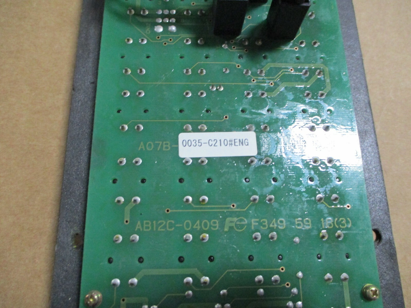 FANUC A86L-0001-0274 #ENG A07B-0035-C210 #ENG AB12C-0409 B187LR | eBay