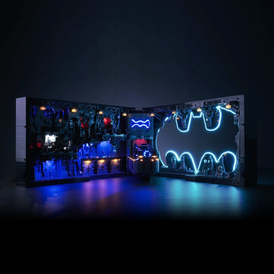 LocoLee LED Light Kit for Lego 76252 DC Batcave Shadow Box Creative ...