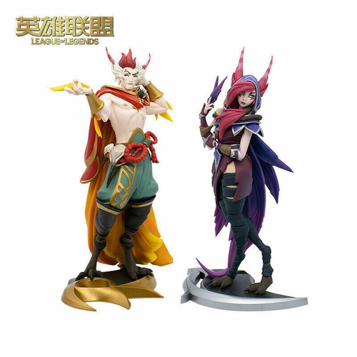 Official League of Legends Xayah & Rakan 27cm PVC Action Figure New in ...