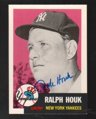 1991 Topps Archives Ralph Houk 1953 Topps Signed Autograph #282 Card | eBay