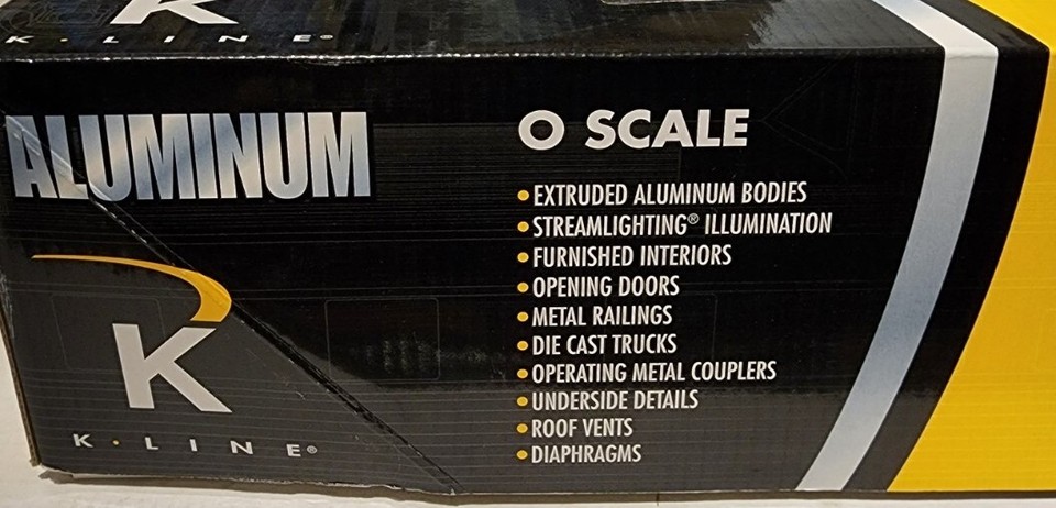 K Line O Scale Santa Fe Bi-Level Chair Car #529, 18" | eBay