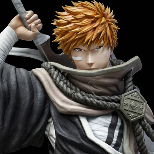 Tsume Art Bleach Ichigo Kurosaki Mon Ultimate Buste 1:1 Échelle Vie ...