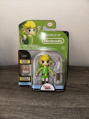 World Of Nintendo, The Legend of Zelda 3.75in. Link Figure 2-1 | eBay