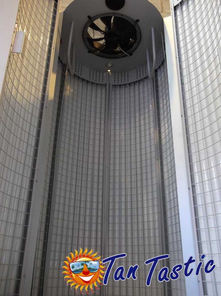 Sunquest Eclipse Sunbed Stand up Tanning Sun Bed 60 Tube Vertical ...